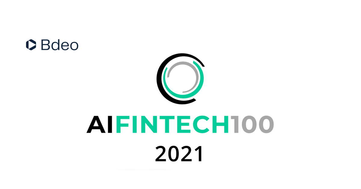 Bdeo, incluida en el #AIFinTech100