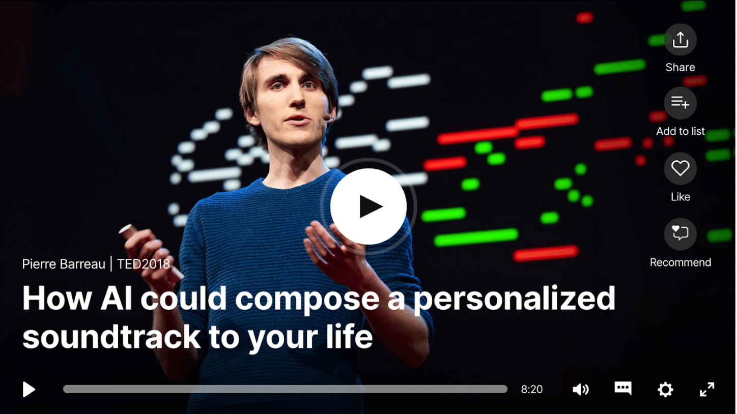 Artificial Intelligence in 5 TED Talks